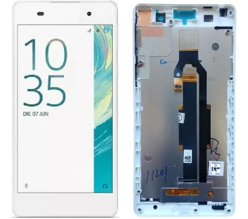 Frontal Touch Display Compatível Sony E5 F3311 F3313 C/ Aro - Brascell