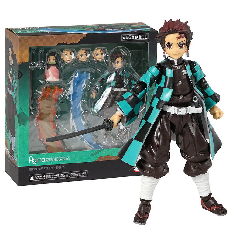 Action Figure Tanjiro Kamado - Demon Slayer - Cubo Nerd - O universo ...