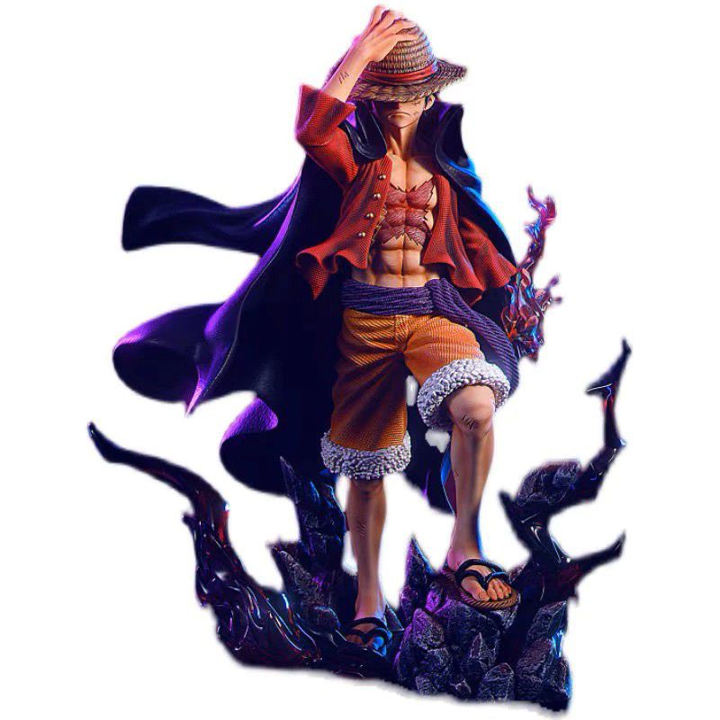 Monkey D. Luffy Emperor Figure One Piece - Cubo Nerd - O universo geek ...