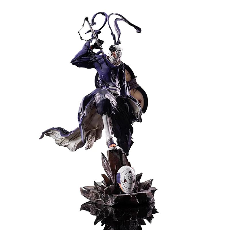 Obito Uchiha Battle Damaged 35cm Naruto Shippuden - Cubo Nerd - O ...