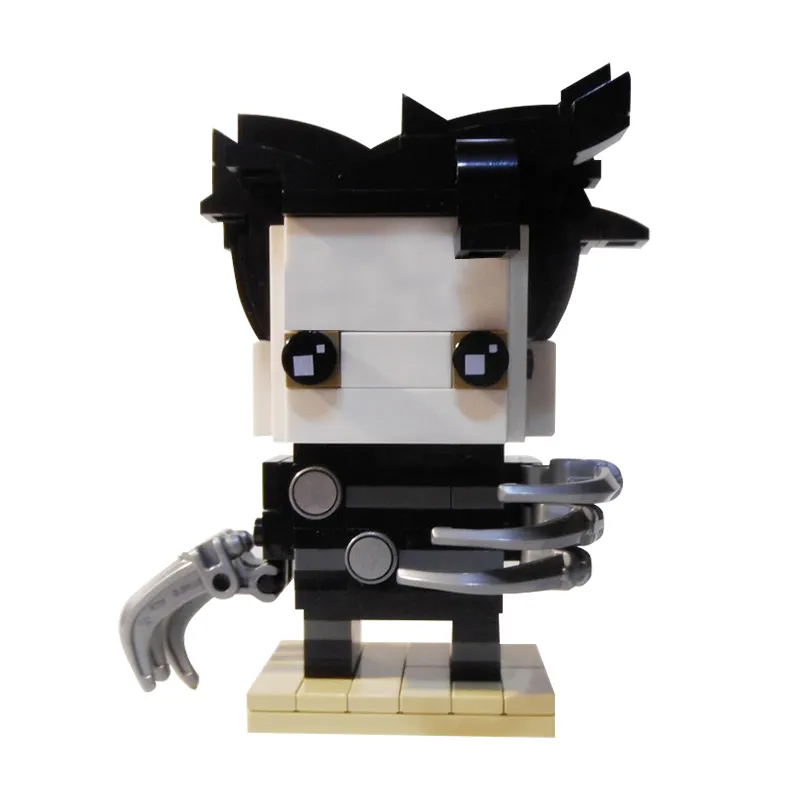 Figure Edward Mãos de Tesoura Bricks - MOC - Cubo Nerd - O universo ...