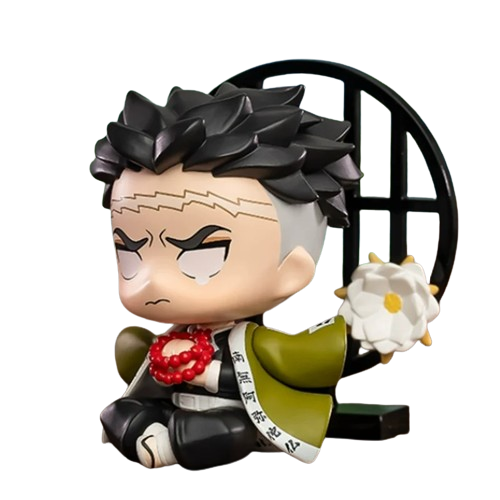 Gyomei Himejima Kimetsu No Yaiba Pop Mart Original Cubo Nerd O Universo Geek Em Um Clique