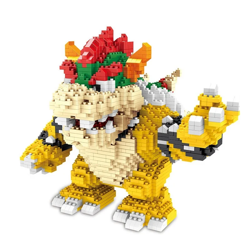 Bowser Super Mário - Mini Blocos - Cubo Nerd - O universo geek em um ...
