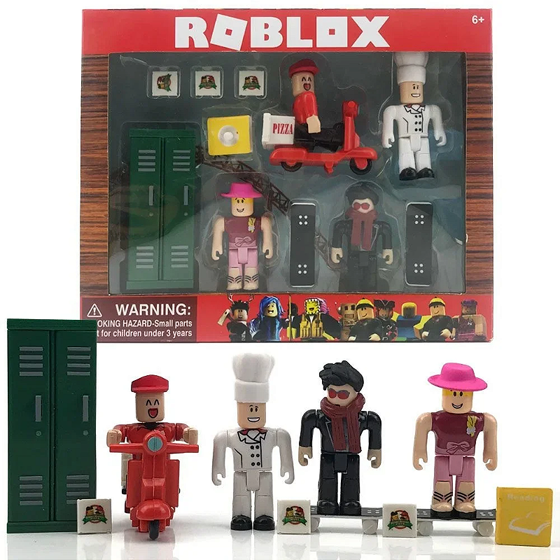 Pack Bonecos Roblox pizza shop - Games - Cubo Nerd - O universo geek em ...