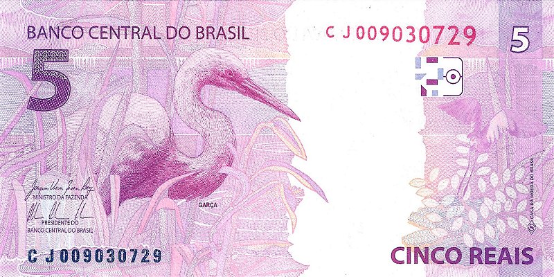 5 reais CJ (Levy e Tombini) FE - Bsb Cédulas