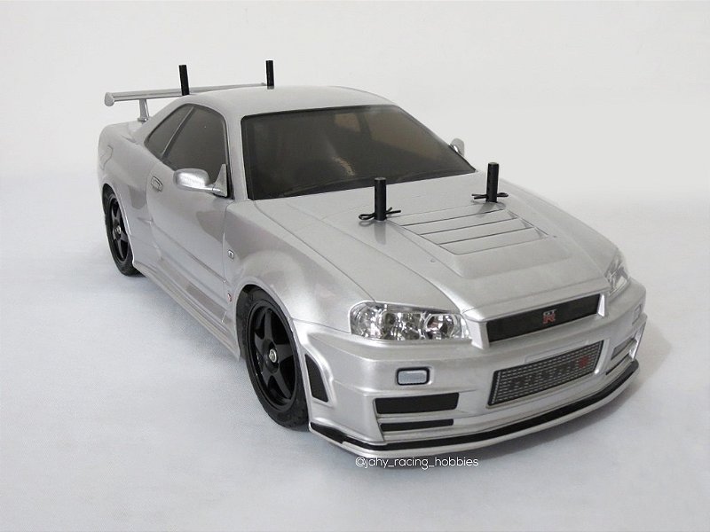 Nissan Skyline R34 GT-R Nismo Z-Tune Tamiya Drift TT-02D RTR Brasil - Jahy Racing Hobbies - A ...