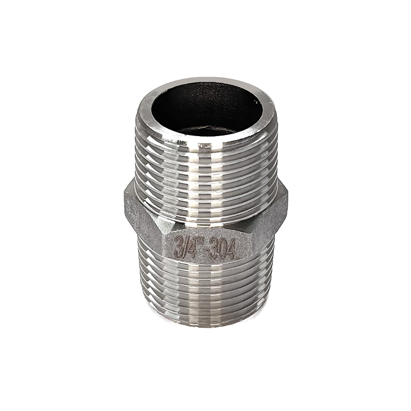Conexão Niple 3/4" BSP Aço Inox 304 - Hambor Válvulas Industriais