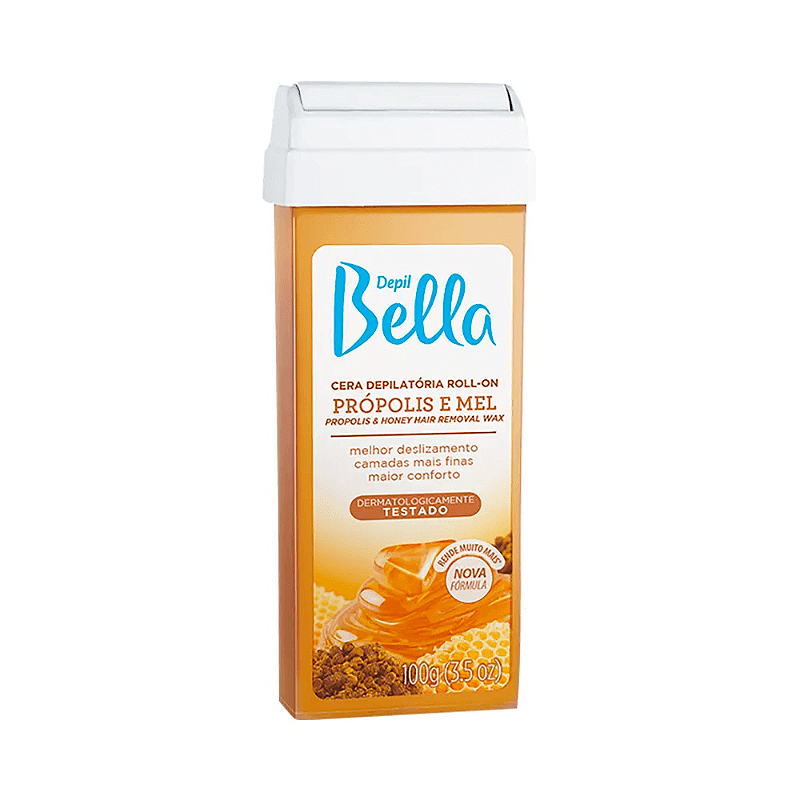 Refil Cera Depilatória Roll-On Própolis e Mel 100g - Lejé Beauty