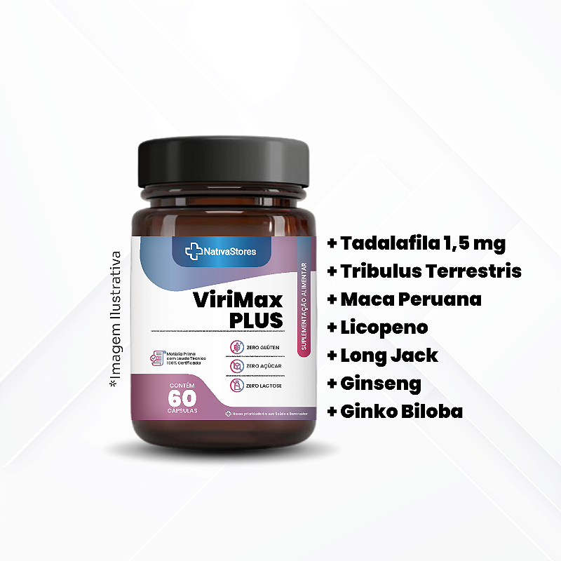 ViriMaxPLUS | Potência e Vitalidade Masculina Natural - Nativa Stores ...