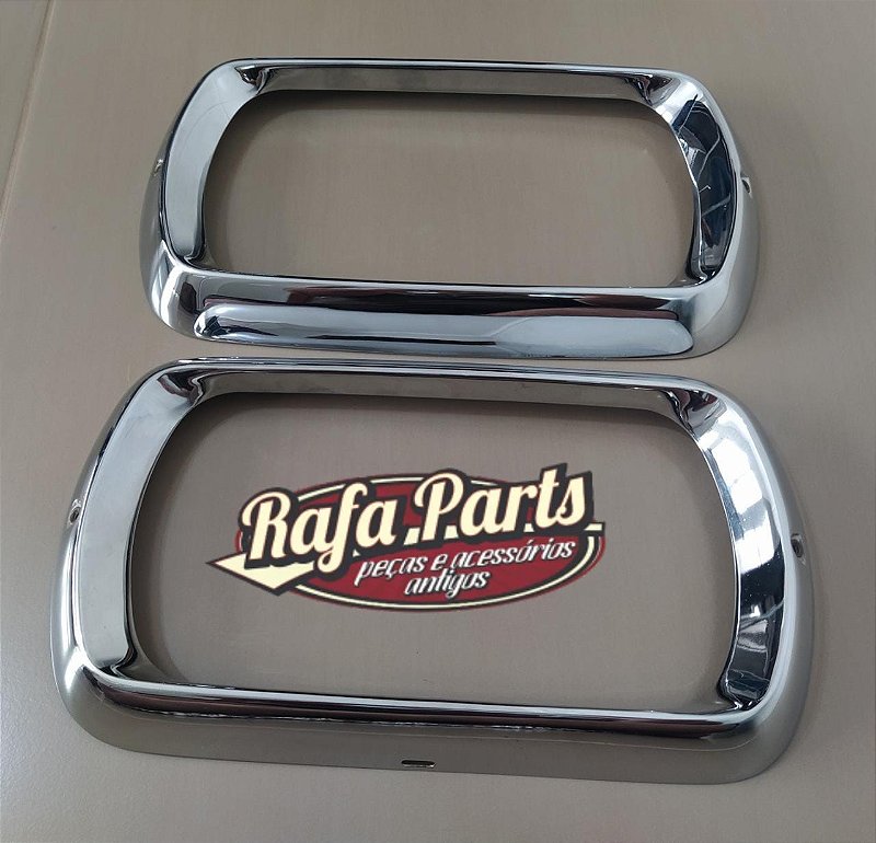 Par Aro Farol Novo Original - F100 Twin Bean e F350 (Modelo Reto ...