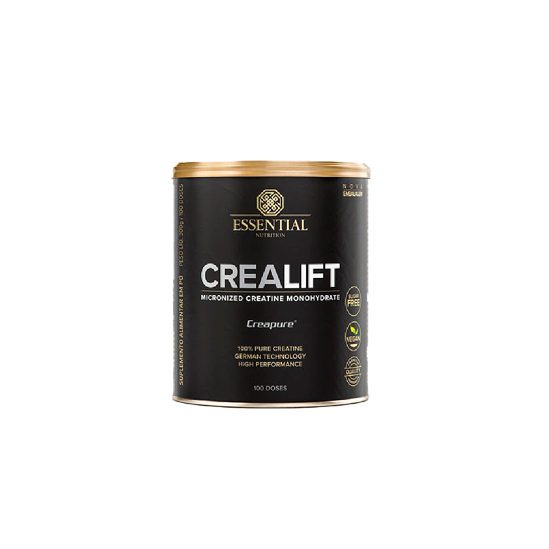 Essential Nutrition Creatina Crealift 300g - 4Shape Nutrição Esportiva