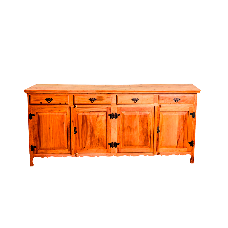 Arcaz Rústico Canastra 4 portas em Madeira de Demolição - Fortaleza ...