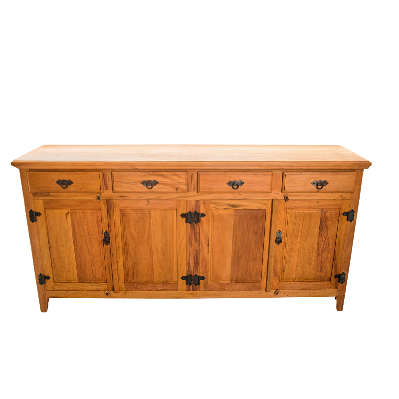 Arcaz Rústico Mineiro 4 portas em Madeira de Demolição - Fortaleza ...