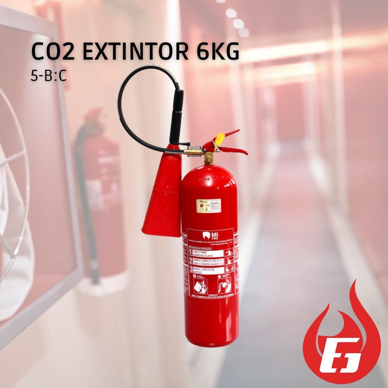 CO2 | 6 kg - Extigra Extintores