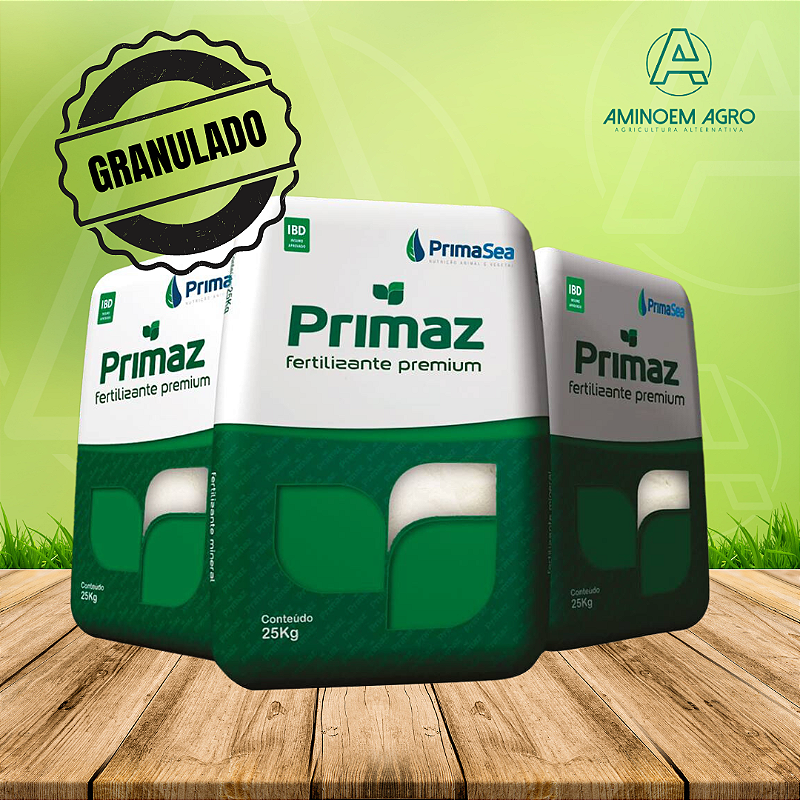 Primaz Fertilizante Lithothamnion 25kg - aminoemagro