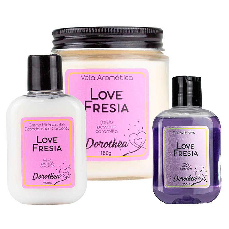 Kit Linha Spa - Love Fresia - Dorothea Care