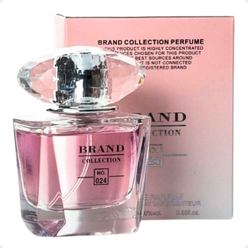 Brand Collection 024 - Cristal Brillante Feminino 25ml - Brand Collection