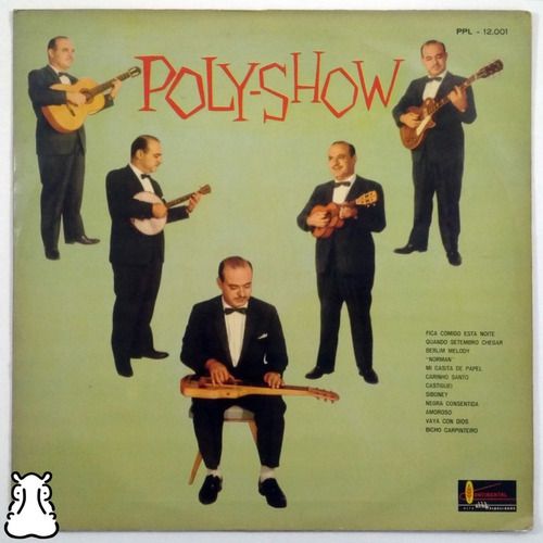 Lp Poly E Seu Conjunto - Poly Show - Disco Vinil 1962 - Hm - Sua loja ...