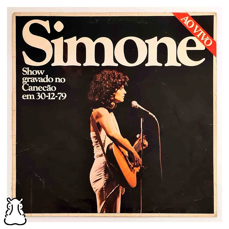 LP Simone - Ao Vivo - Disco de Vinil 1980 - Hm - Sua loja de discos online