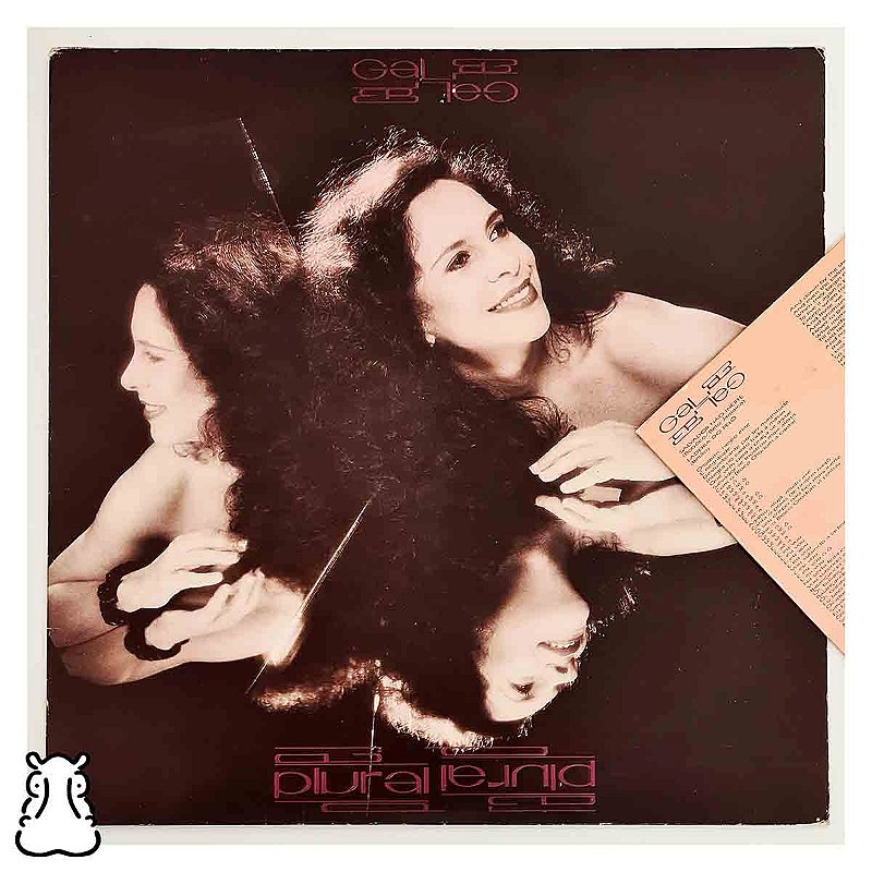 LP Gal Costa - Plural - Disco de Vinil 1990 Encarte - Hm - Sua loja de discos online