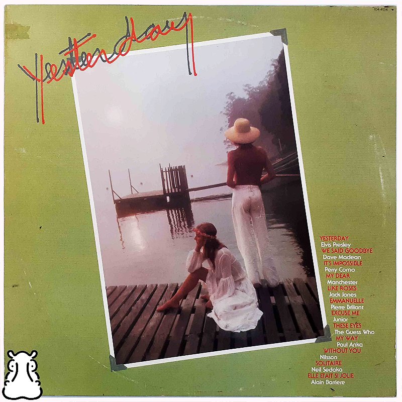 LP Yesterday - Disco de Vinil Coletânea 1979 - Hm - Sua loja de discos ...
