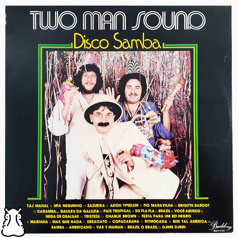 LP Two Man Sound - Disco Samba - Disco de Vinil 1978 - Hm - Sua loja de discos online