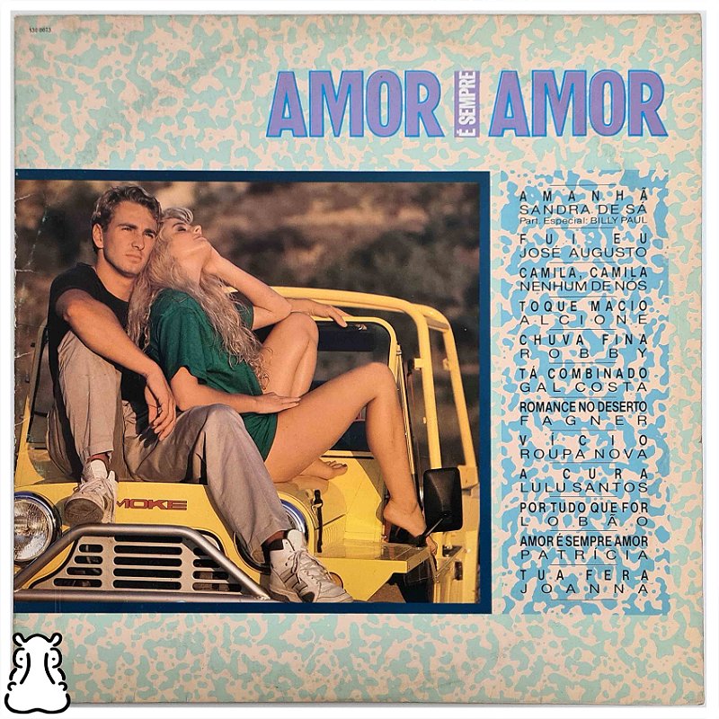 LP Amor É Sempre Amor - 1989 Disco de Vinil - Hm - Sua loja de discos online