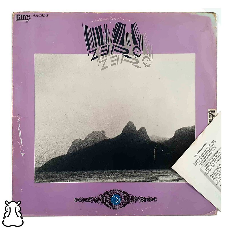 LP Zero - Passos no Escuro 1985 Disco de Vinil Encarte - Hm - Sua loja ...