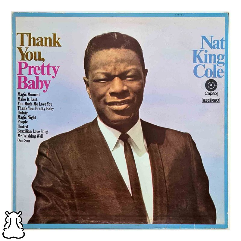LP Nat King Cole - Thank You, Pretty Baby - Vinil 1969 - Hm - Sua loja ...