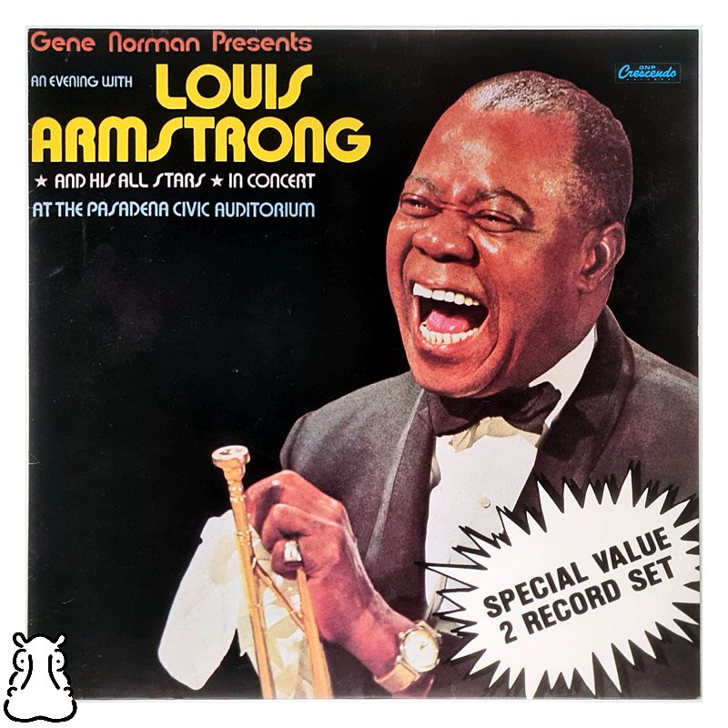 LP Louis Armstrong Concert Pasadena Auditorium Vinil Leia Hm - Sua loja ...