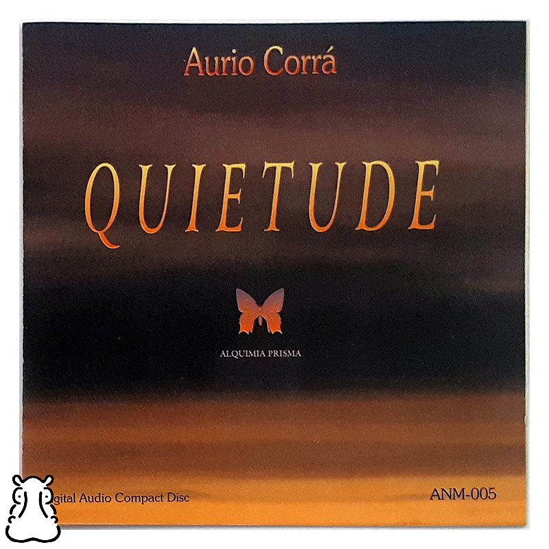 CD Aurio Corrá - Quietude - 1994 - Hm - Sua loja de discos online