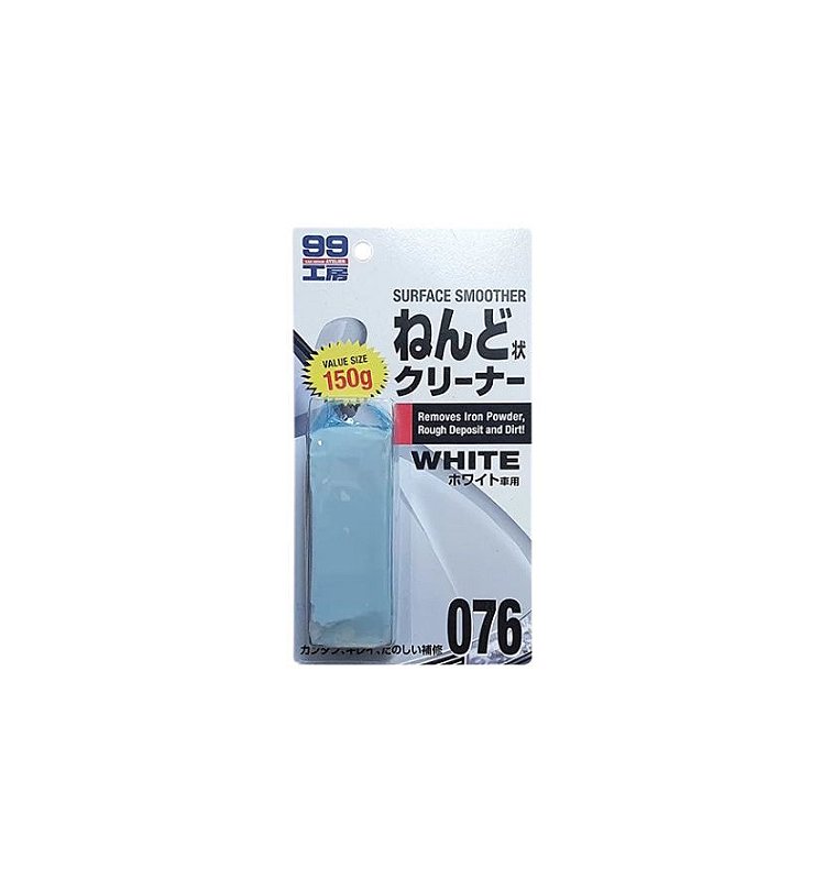 SOFT99 CLAY BAR WHITE - Prodetail - Loja de Acessorios para Carro Online