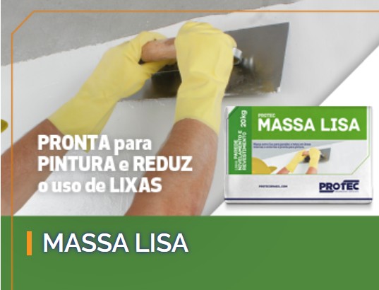 Massa Extra Lisa Protec - Tinta Fácil