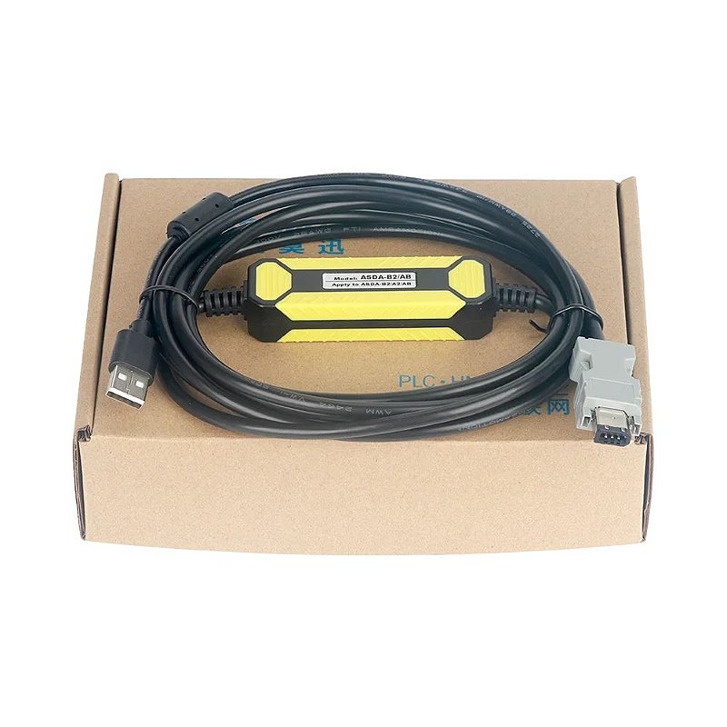 🔌 Cabo de Programação USB para Servo Drive Delta ASDA-B2 / AB / A2 ...