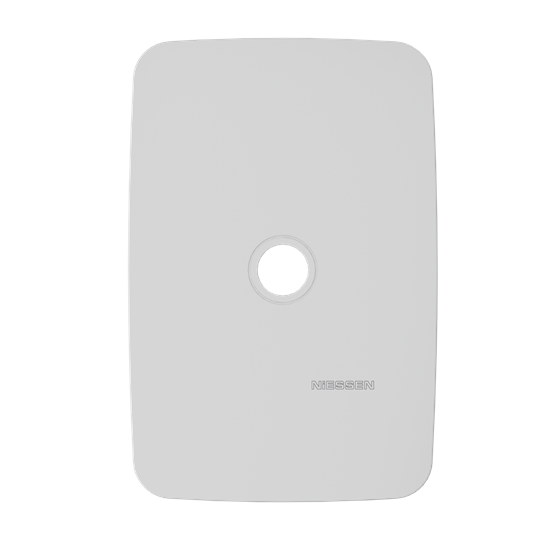 Placa 4x2 cega branca Origen n0370.1 bl - abb - HG DISTRIBUIDORA