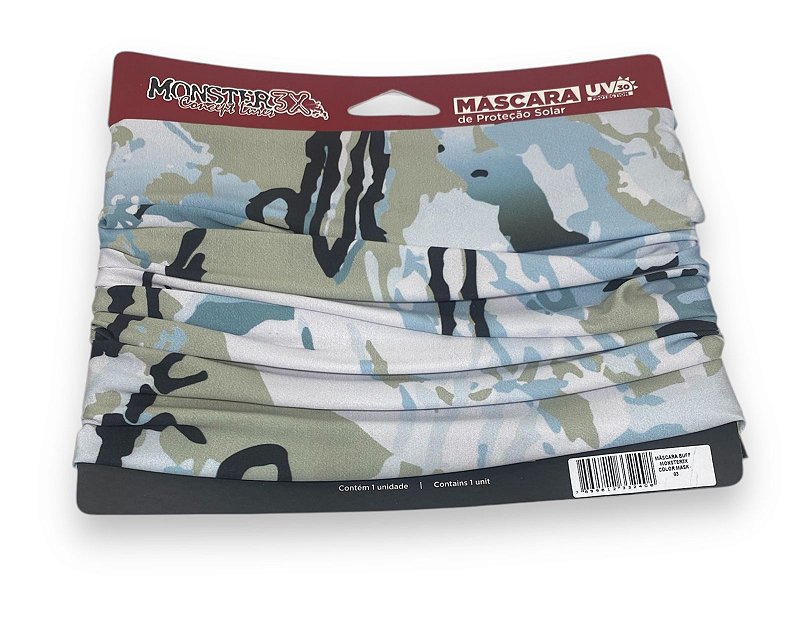 Breeze Buff Máscara Monster3X COLOR MASK - 03 - Loja Martinelli Pesca Náutica