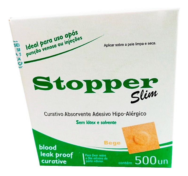 Curativo Absorvente Adesivo Stopper: Proteção Confiável e Duradoura ...