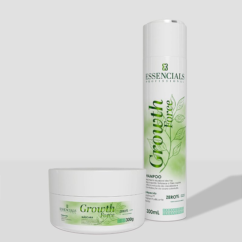 Kit Basic Linha Growth Force Essencials Magic - Essencials Magic