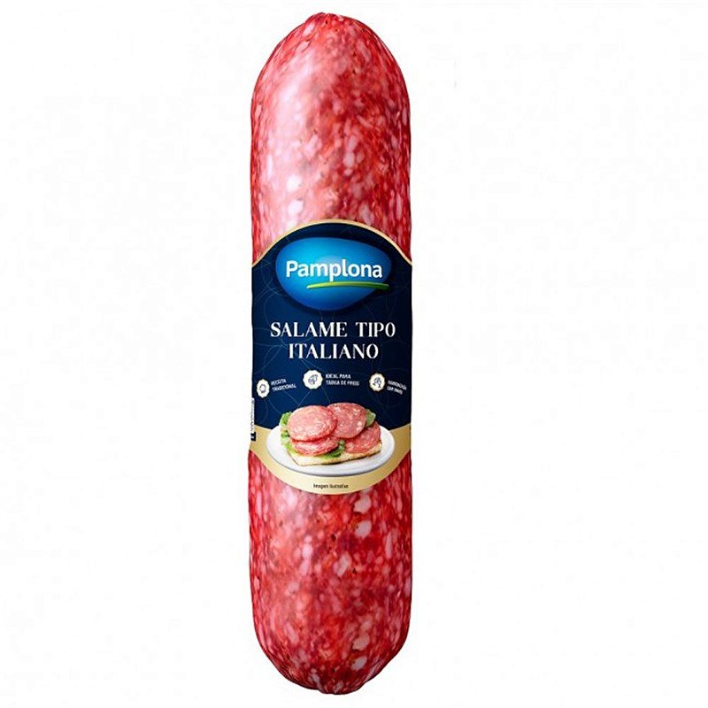 Salame Italiano Peça por kg - Pamplona - Rara Distribuidora de Alimentos