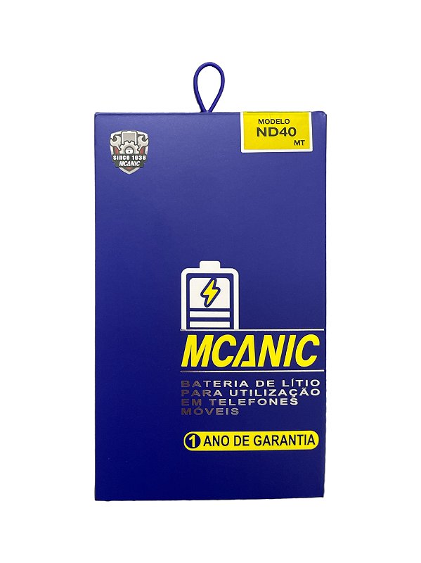 Bateria Moto Edge 30 ND40 Mechanic - 5G Parts Distribuidora