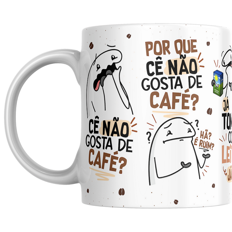 Caneca Flork Cê Não Gosta De Café? - Steicy