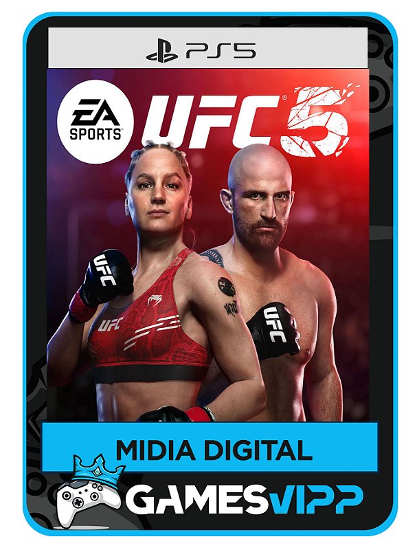UFC 5 Ps5 Mídia Digital - GamesVipp - Jogos PS4 e PS5 em Midia Digital