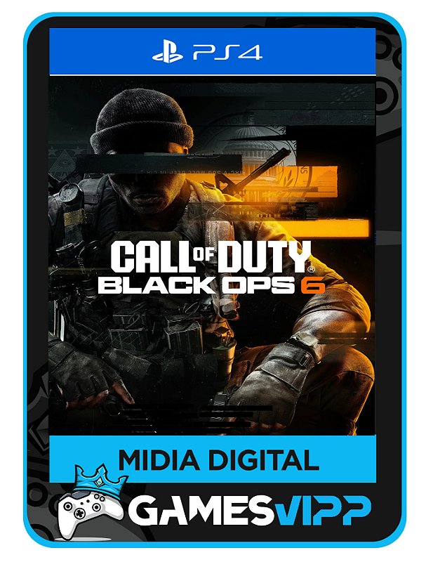 Call of Duty Black Ops 6 PS4 e PS5 – Mídia Digital em Promoção | Games ...
