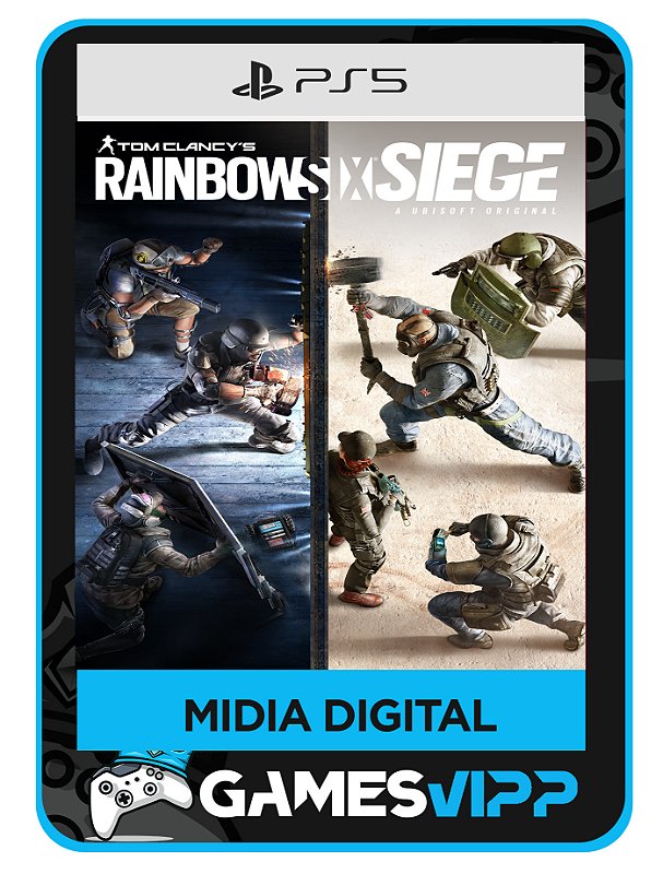 Tom Clancys Rainbow Six Siege - PS5 Midia digital - Gamesvipp
