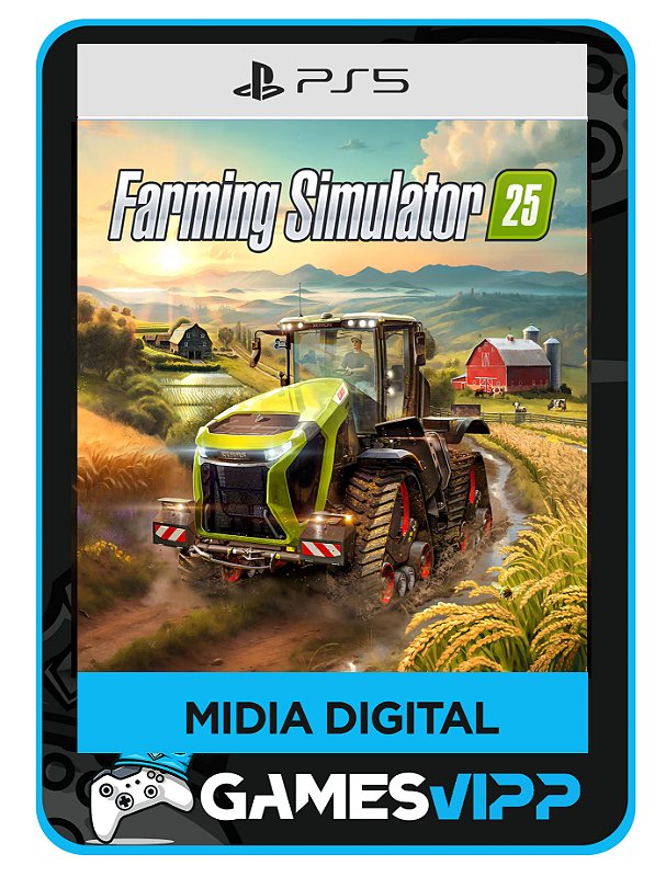 Farming simulator 25 Ps5 Midia digital - GamesVipp - Jogos PS4 e PS5 em ...