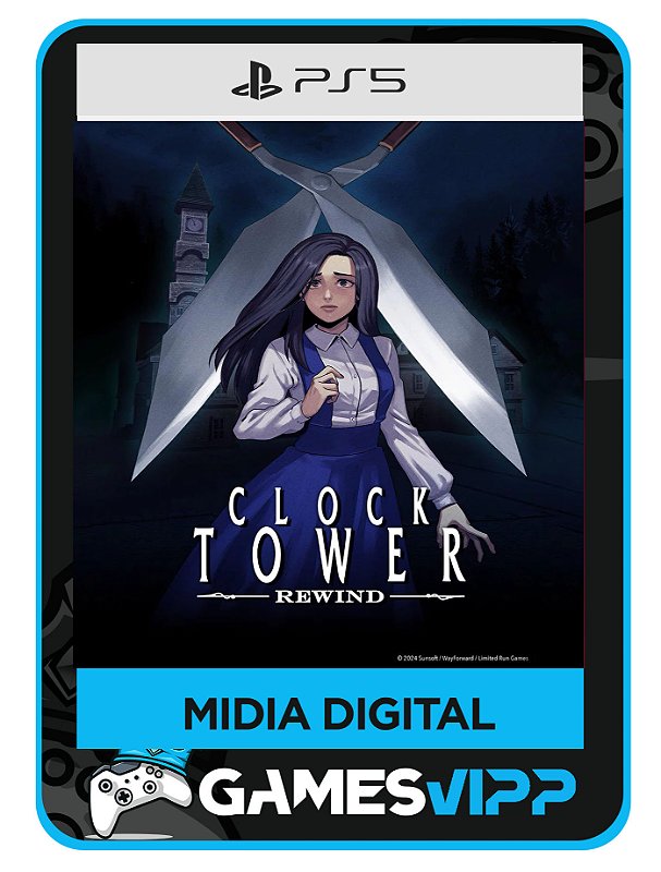 Clock Tower: Rewind - Ps5 Midia digital - Gamesvipp