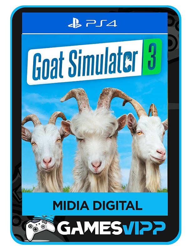 Goat Simulator 3 - Ps4 Midia digital - GamesVipp - Jogos PS4 e PS5 em ...