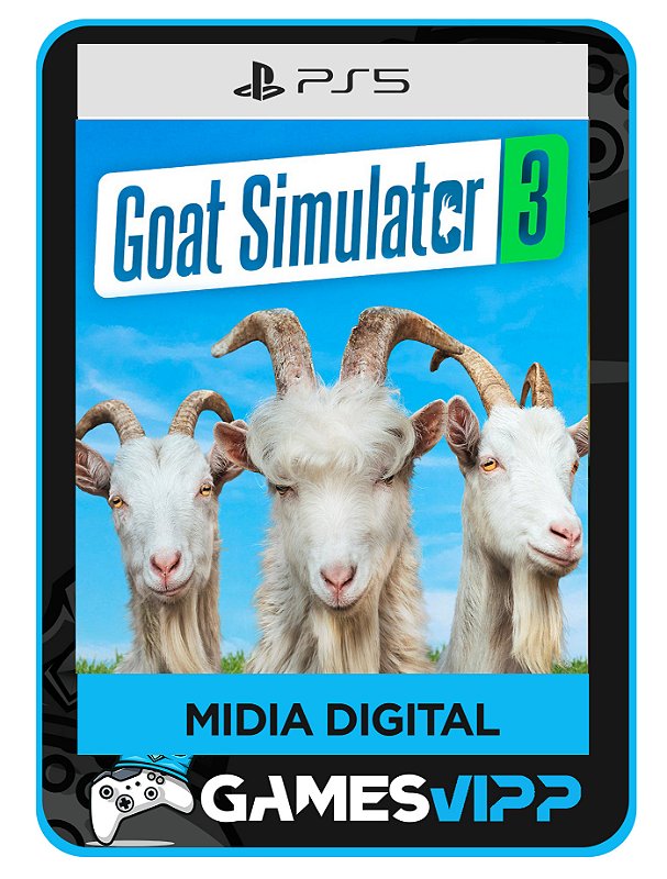 Goat Simulator 3 - Ps5 Midia digital - GamesVipp - Jogos PS4 e PS5 em ...