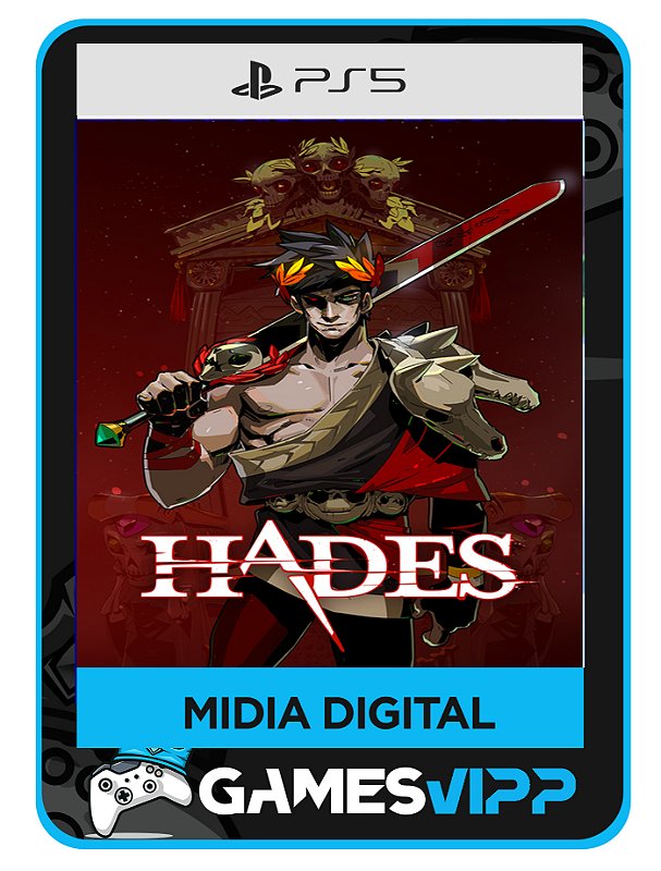 Hades PS5 Mídia Digital - GamesVipp - Jogos PS4 e PS5 em Midia Digital