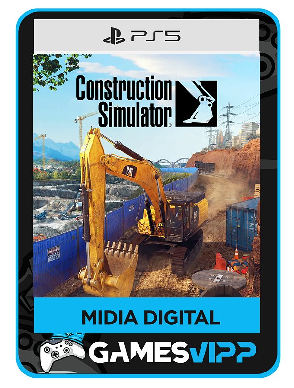 Construction Simulator-Ps5 Midia digital - GamesVipp - Jogos PS4 e PS5 ...